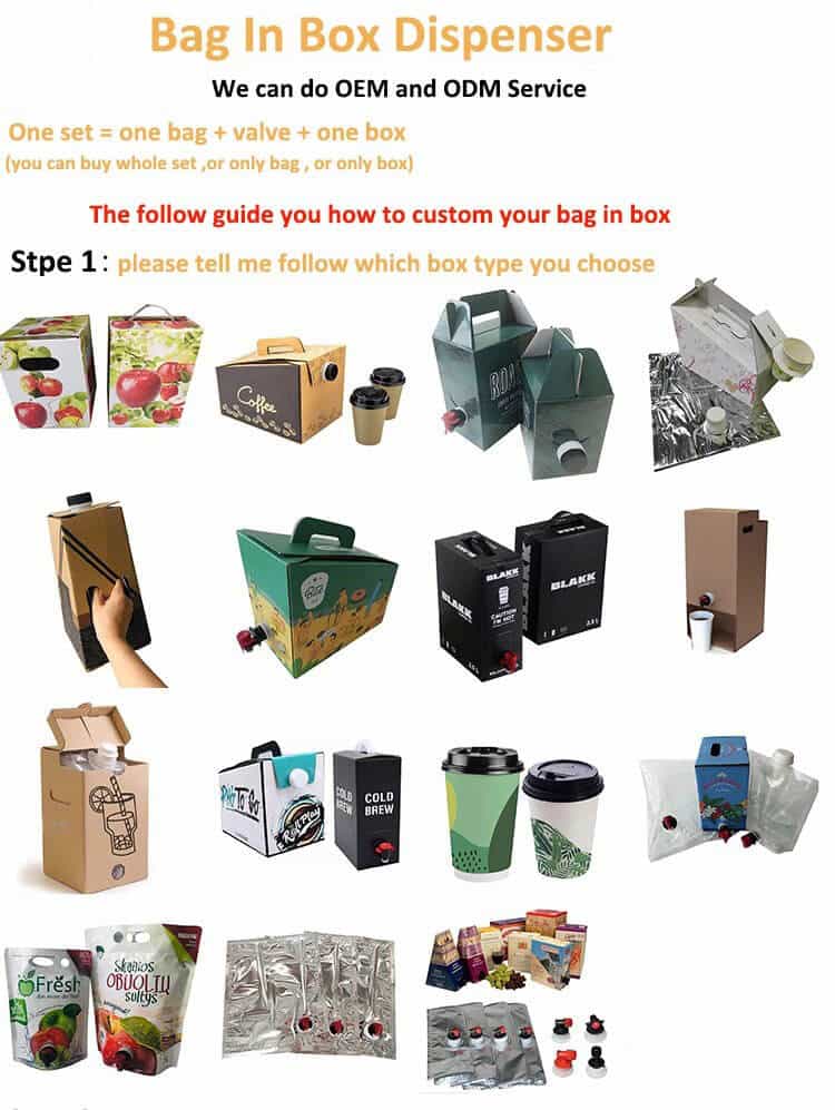 Bag in Box Wholesale - HUACANG Spout Pouch